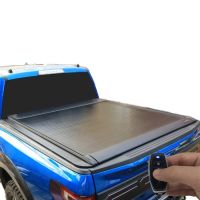 Quality Matte Black Pickup Bed Covers Electric Power Retractable Truck Bed Tonneau Cover for sale