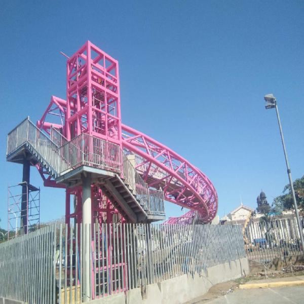 Quality Multi Slope Space Frame Truss Welding Steel Pipe Truss 110m Grey for sale
