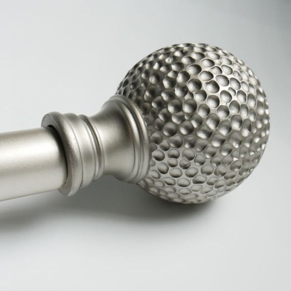 Quality KIEI EP1002 Curtain Finial Hardware Precision curtain pole ends Luxury Adjustable Pipe for sale