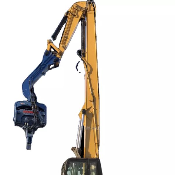 Quality Excavator Pile Driving Long Boom Heavy Equipment Piling Boom Arm for Various Type of Excavator for sale