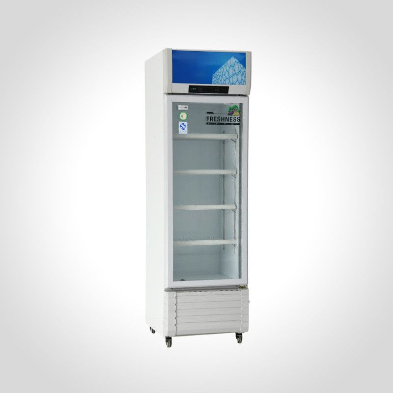 Quality Single-Temperature Vertical 1-Door Showcase Commercial Refrigeration Beverage for sale