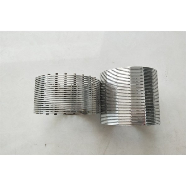 Quality OD 100mm Stainless Steel Filter Screen Wastewater Treatment Wedge Wire Screen for sale