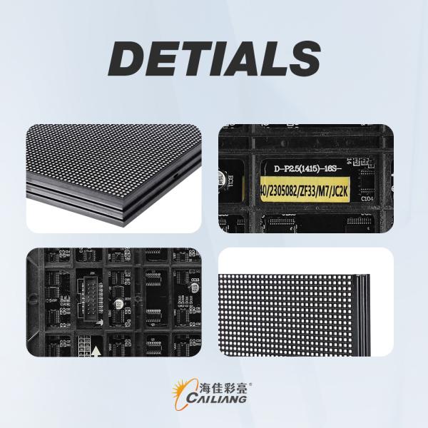 Quality 2024 P2.5 Outdoor LED Module with CE ROHS FCC Certification and Lamp Light for sale