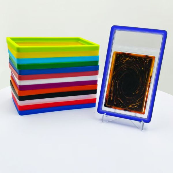 Quality Custom Color Slab Bumper Guard Silicone Shield Graded Card Slab Protector Fit for sale