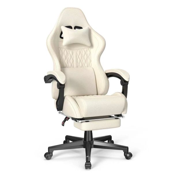 Quality Modern Design Gaming Chair with Vintage PU Leather and Massage 19