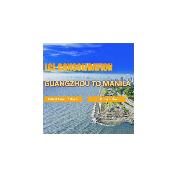 Quality LCL International Shipping from Guangzhou to Manila North Philippines for sale