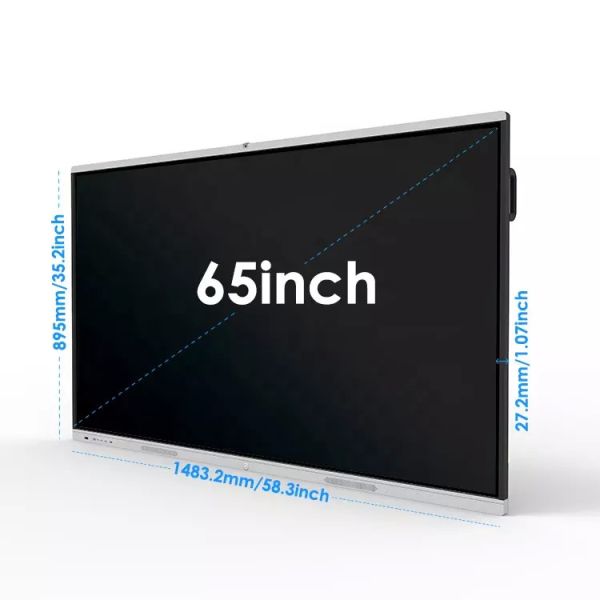 Quality Multiple Functions Touch Screen Smart Interactive Whiteboard 65" 4k for sale