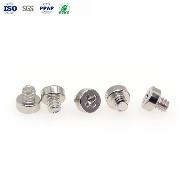 Quality M0.8 Carbon Steel Nickel Plated Torx Screw 1.5mm-60mm for sale