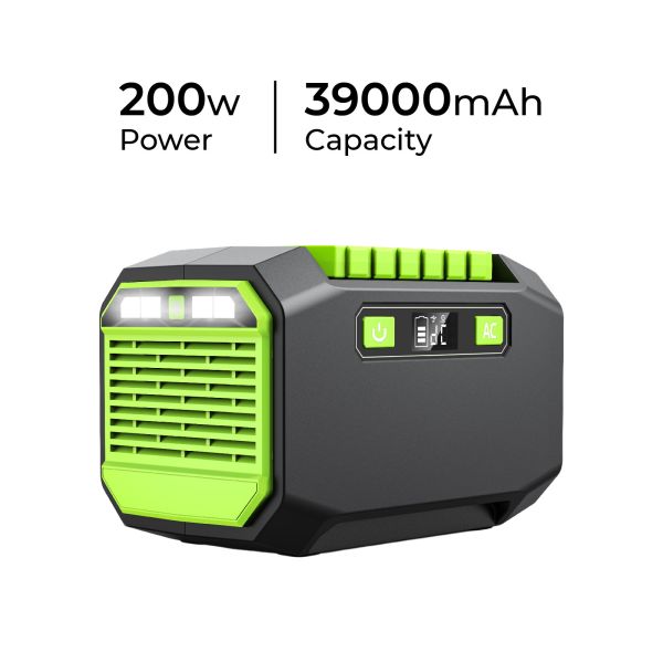 Quality Outdoor Portable Lithium Battery Power Station 200W MPPT Controller Type for sale