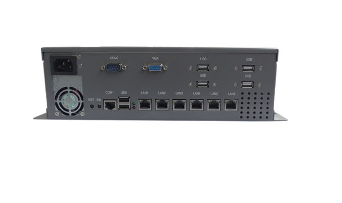 6LAN Embedded Industrial PC 6 Intel Gigabit Network Ports 2COM 6USB 1