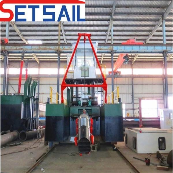 Quality Cummins Diesel Engine Jet Suction Dredger for River and Lake Lifelong After-sales Service for sale
