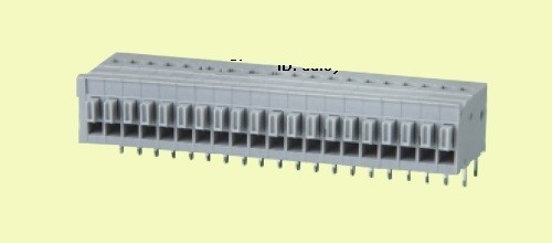 Quality RD141AR-2.5 1P-XXP 150V 2A PCB Spring Terminal Block 26-20AWG Brass Tin Plated for sale
