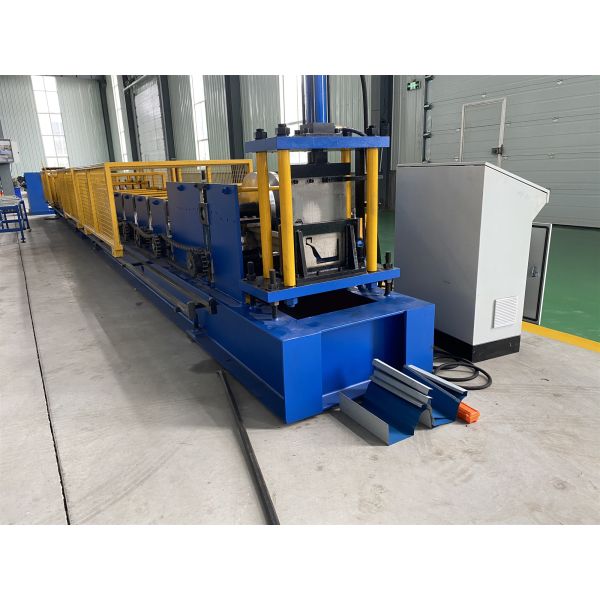 Quality Metal Roofing K PPGI Gutter Roll Forming Machine Low Noise for sale