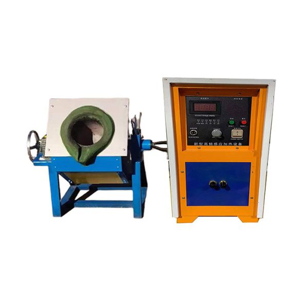 Quality Electric Induction Smelting Furnace , 130KW Induction Heater For Melting Gold for sale