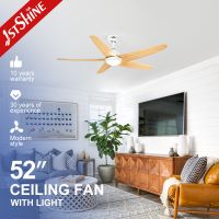 Quality OEM Smart App Control LED Plastic Blade Ceiling Fan With light Modern Indoor Decoration for sale