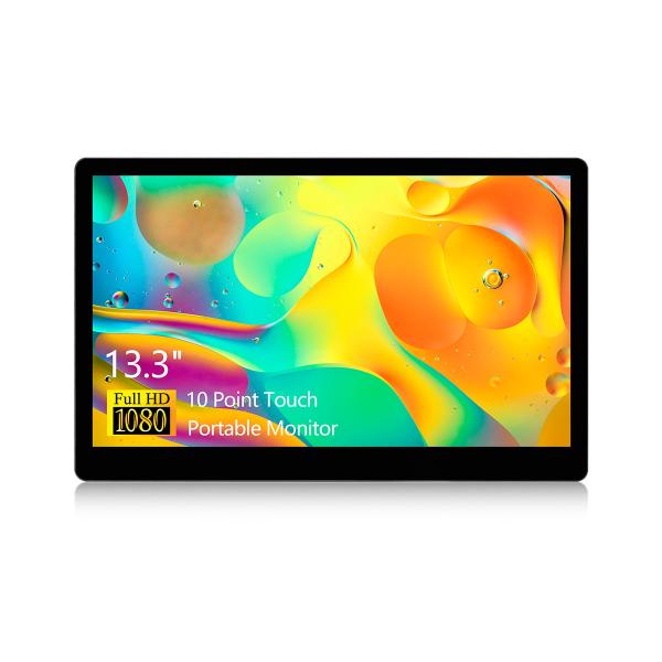 Quality 13.3 Inch IPS Screen LCD 178 Degree Second Portable Monitor For Laptop for sale