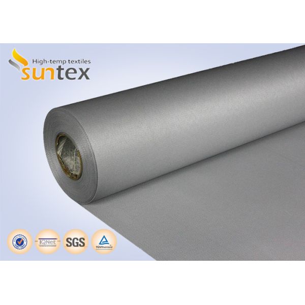 Quality M0 Fire Certified 0.4mm Fiberglass Cloth, PU Coated for Air Distribution System for sale
