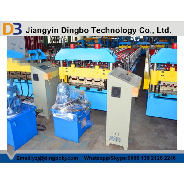 Quality Hydraulic Crimping Machine with 1kw Servo Motor for Formed Corrugated Sheets into Horizontal Stripes for sale