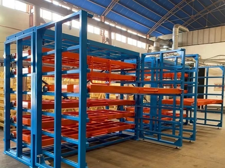 Electric Drive Sheet Racks For Metal Sheet Plate  Drawer Racking