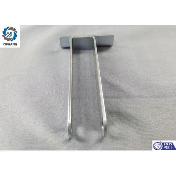 Quality Structural Galvanized Parts CNC Sheet Metal Fabrication Welded Steel Solenoid Bracket for sale