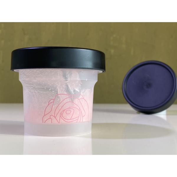 Quality 100ml Cream Jar Cosmetic Packaging 60mm Total Height for sale