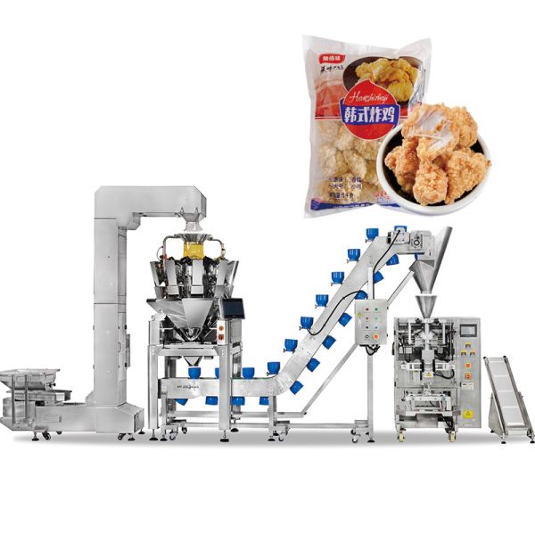 Quality Multihead Weigher Frozen Vegetable Packaging Machine for Food Processing for sale