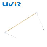 Quality SK15 1200W Quartz Infrared Heat Lamp with Gold Reflector for sale