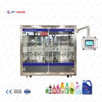 Quality 6 8 Head Bottle Filling And Capping Machine Flat Paste Liquid Filling Machine for sale