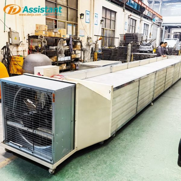Quality Raw Material Tea Withering Machine DL-6CWD-1090 with Warm Wind and Cooling for sale