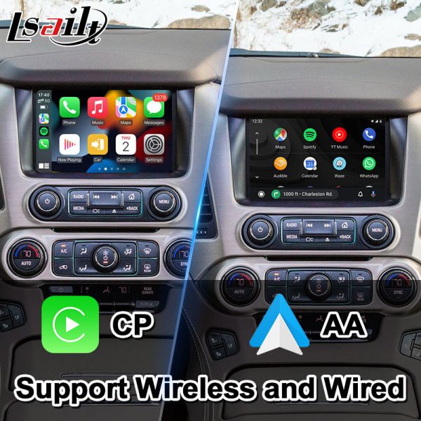 Quality Lsailt Android Carplay Multimedia Video Interface for 2015-2020 GMC Yukon for sale
