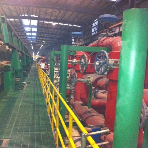 Quality push pull pickling line acid regeneration plant 650mm 1350mm for sale