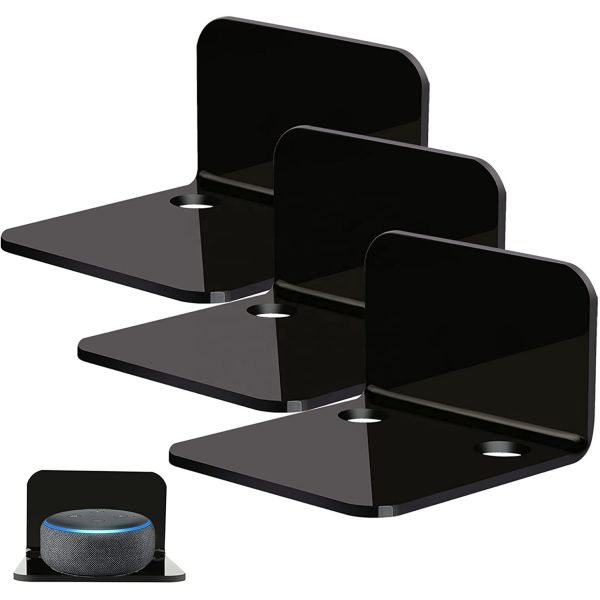 Quality Small Lucite Display Stands Wall Bookcase Plexiglass Corner Floating Shelf For Art for sale