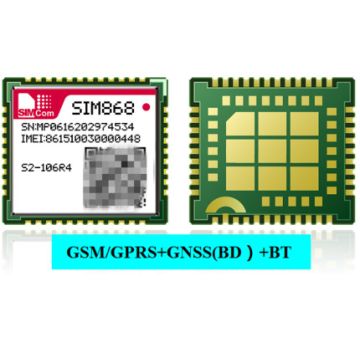Quality SIM868 Module 2G GSM Module Small Size GSM/GPRS+GNSS Module for sale