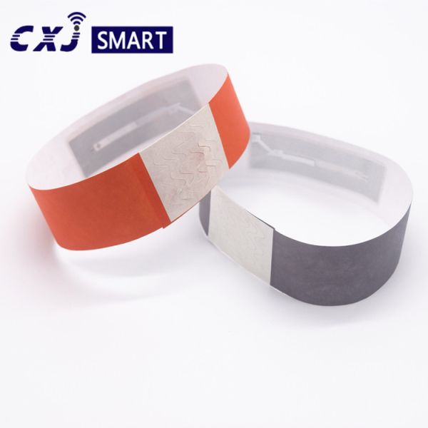 Quality 213 RFID nfc wristband Bands Paper Tyvek for sale