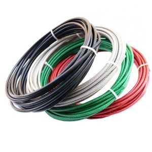 Quality High Quality 0.3mm-12mm Pvc Coated Galvanized Stainless Steel Wire Rope for sale