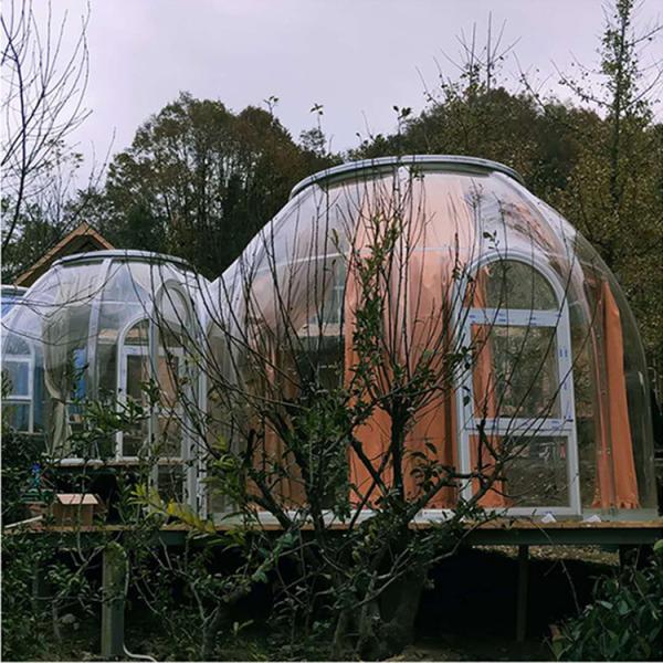 Quality Energy Efficient Giant Bubble Tent Customized Design Diameter 4m for sale