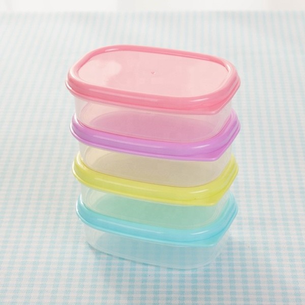 Quality Food Storage Solution Rectangular Transparent BPA Free Plastic Refrigerator for sale