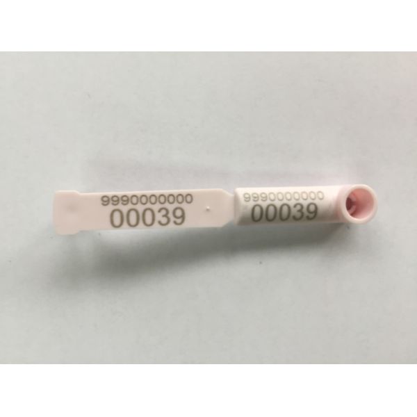 Quality ISO11784/5 FDX-B Sheep Ear Tags Electronic Sheep Tags For Animal Identification Custom Laser Printing Available for sale