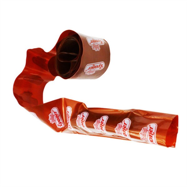 Quality Kingred Different Colours Custom Logo Flexography Printing 5 Layer Sausage for sale