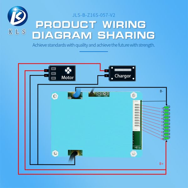 Quality Hardware BMS 7S 10S 36V 13S 48V 24V 5A For Ebike Battery Custom Ev Bms System for sale
