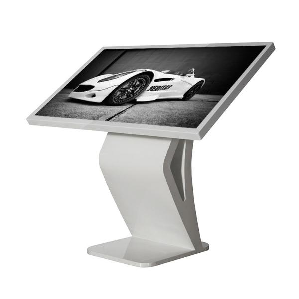 Quality 42 Inch Interactive Digital Signage , Floor Stand Multimedia Kiosk With Infrared for sale