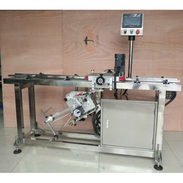 Quality 10mm-147mm 800W Flat Fully Automatic Box Labeling Machine Applicator Machine for sale