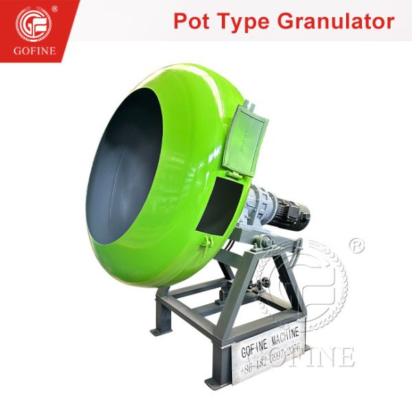 Quality Round Pot Granulator Organic Fertilizer Granulator Machine for sale