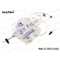 Quality Harmless 2L Adult Urine Collection Bag , Transparent Disposable Catheter Leg for sale