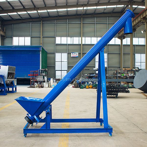 Quality Spiral Elevator Feed Mill Screw Hoister Conveyor Machine for Construction for sale