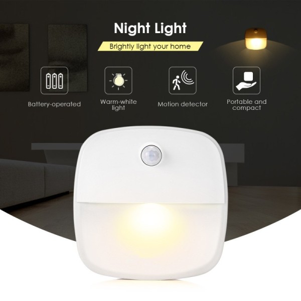 Quality 0.4W 3 Pack 40cm Dark Sensing Night Light 3200k Night Light For Bathroom for sale