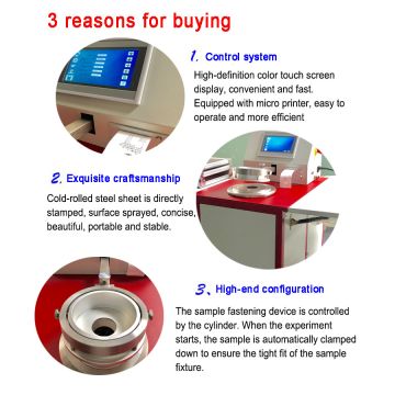 Quality Fully Automatic Fabric Air Permeability Tester , No Discoloration And No for sale