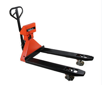 Quality 2000kg Capacity 1kg Readability Hand Pallet Jack Weight Scale for sale