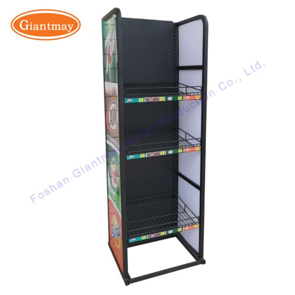 Quality Retail Shop Potato Chip Candy Basket Display Stand for sale