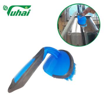 Quality PA Material Milking Machine Cleaning Brush Dairy Equipment With Handle for sale
